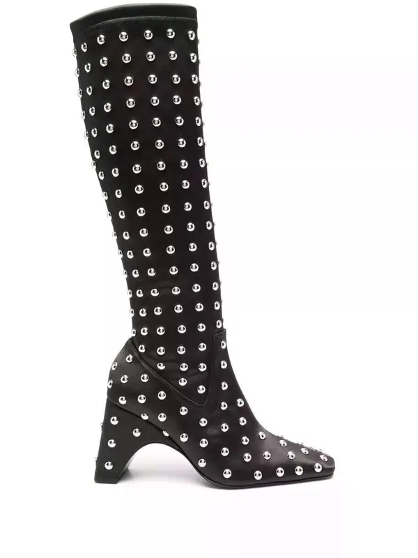 Coperni Bridge 80mm Studded Knee-high Boots