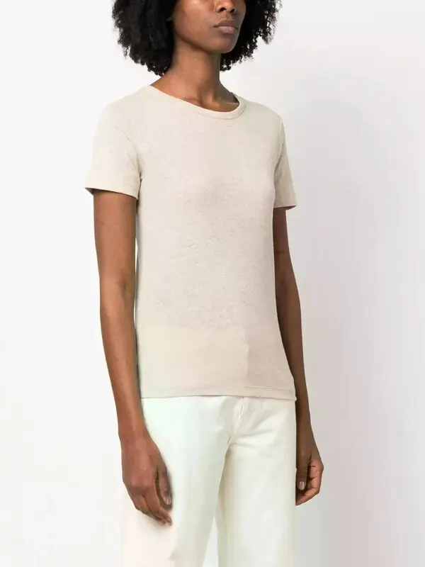 Each X Other Round Neck Short Sleeve T-shirt - Neutrals