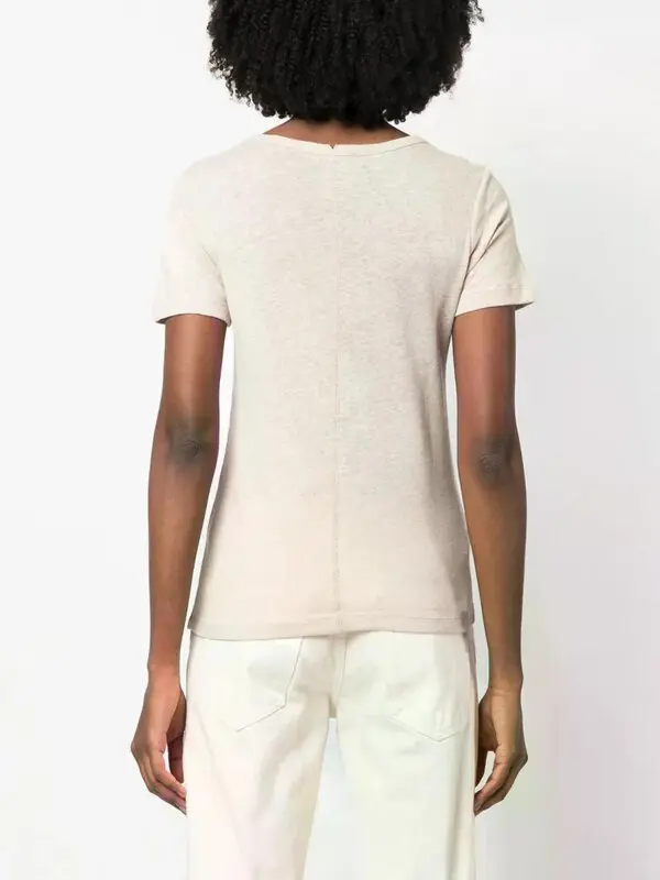 Each X Other Round Neck Short Sleeve T-shirt - Neutrals
