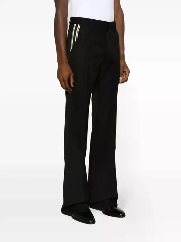 Dsquared2 Virgin Wool Blend Tailored Trousers