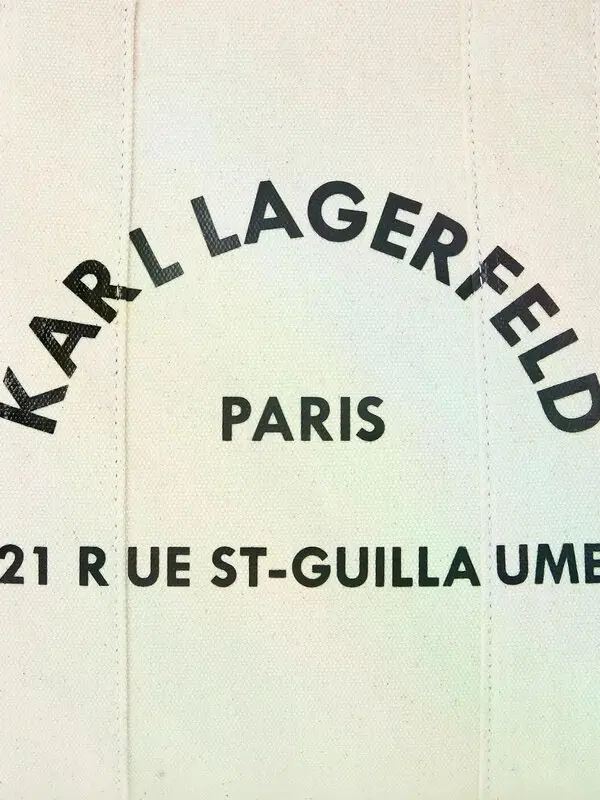 Karl Lagerfeld Rue St-guillaume Tote Bag - Neutrals