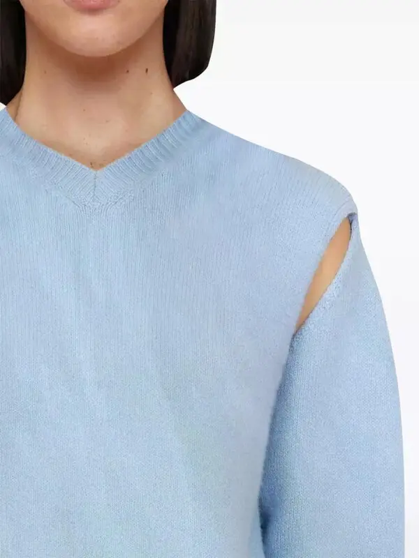 FERRAGAMO Layered Cashmere Sweater