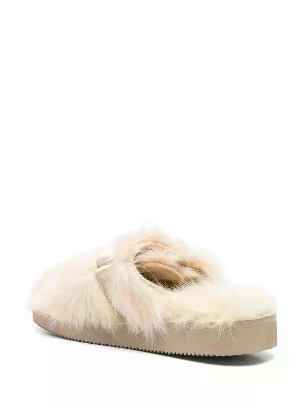 Suicoke Shearling Slip-on Slippers