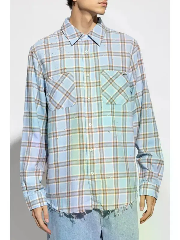 Amiri Shotgun Shirt - Blue