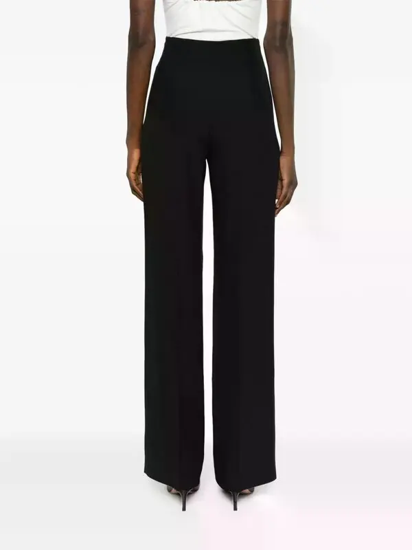 Alberta Ferretti High-waist Palazzo Trousers