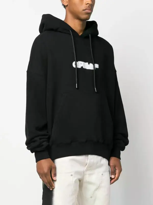 Off-White Logo-print Cotton Hoodie