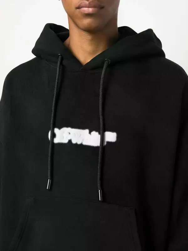 Off-White Logo-print Cotton Hoodie