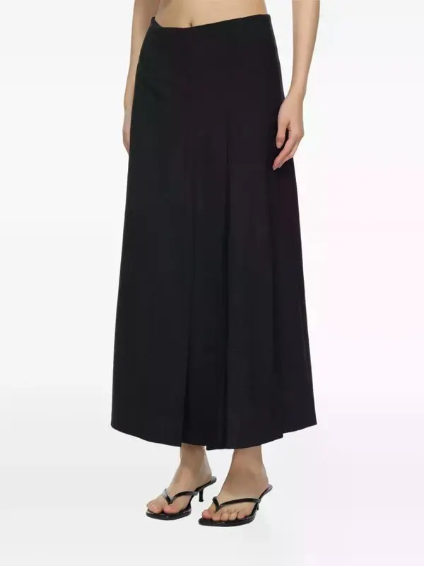Studio Nicholson Pleated Asymmetric Skirt