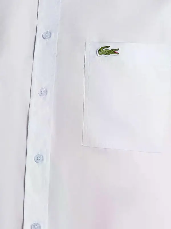 Lacoste Appliqué Logo Cotton Shirt