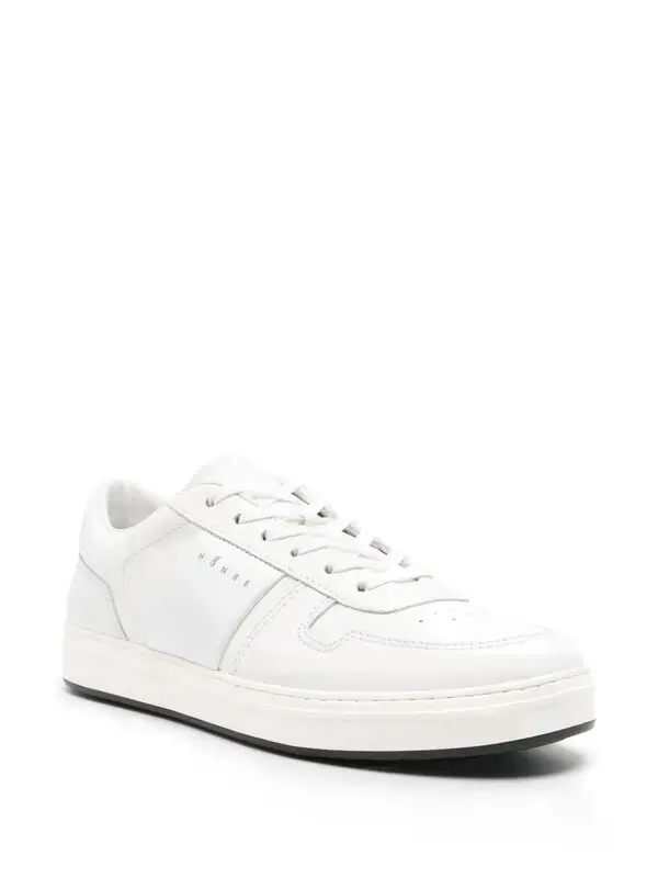 Hogan Smooth Grain Calf Leather Sneakers