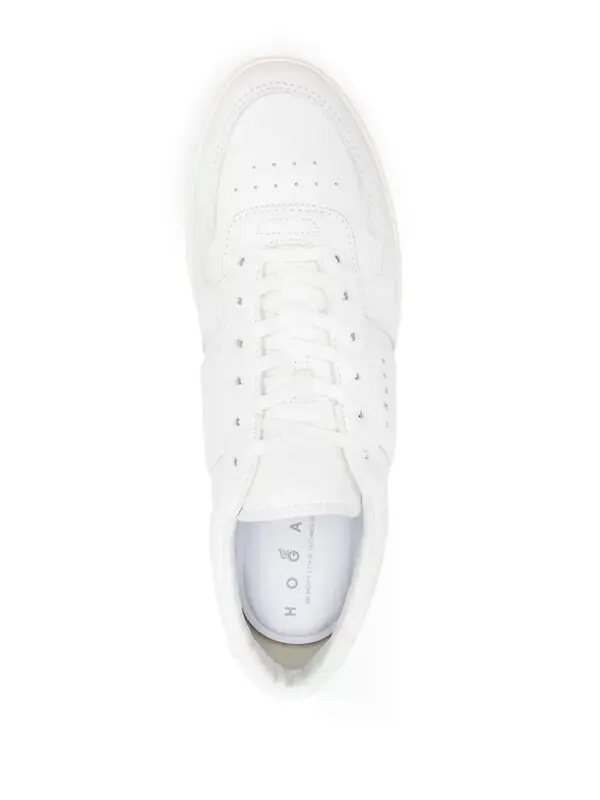 Hogan Smooth Grain Calf Leather Sneakers