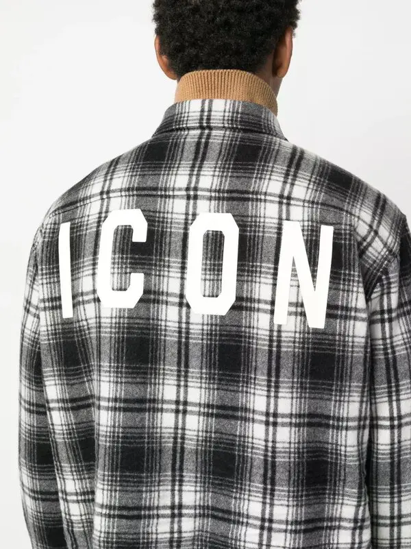 Dsquared2 Plaid-check Shirt Jacket
