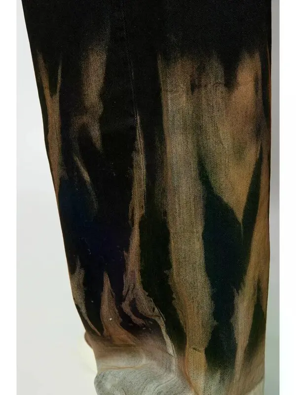 Rick Owens Degradé Effect Wide Leg Jeans
