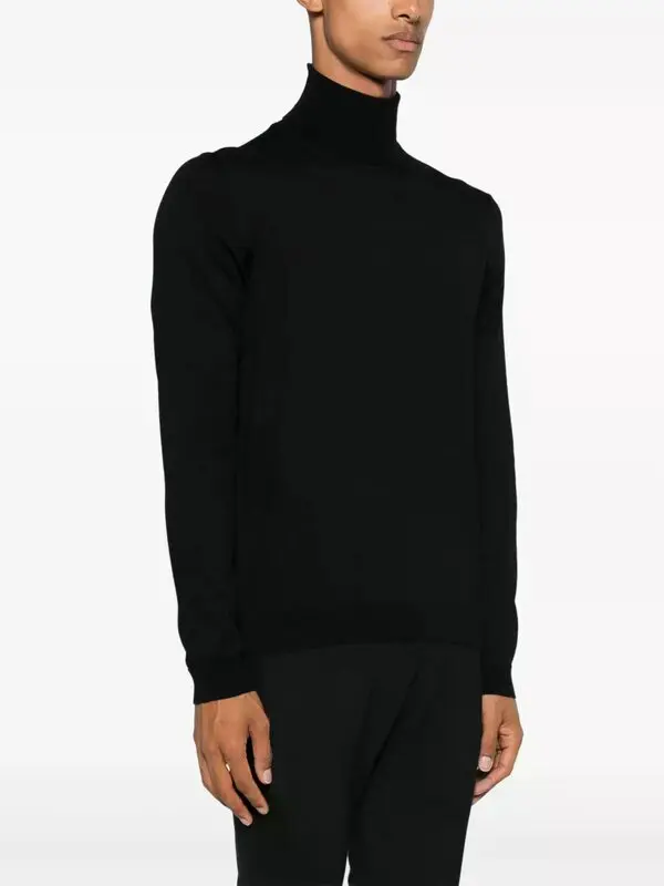 ROBERTO COLLINA Merino Wool Roll Neck Sweater