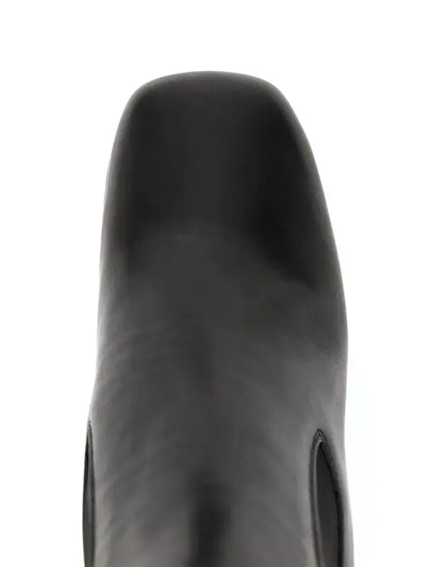 Rick Owens Leather Platform Boots