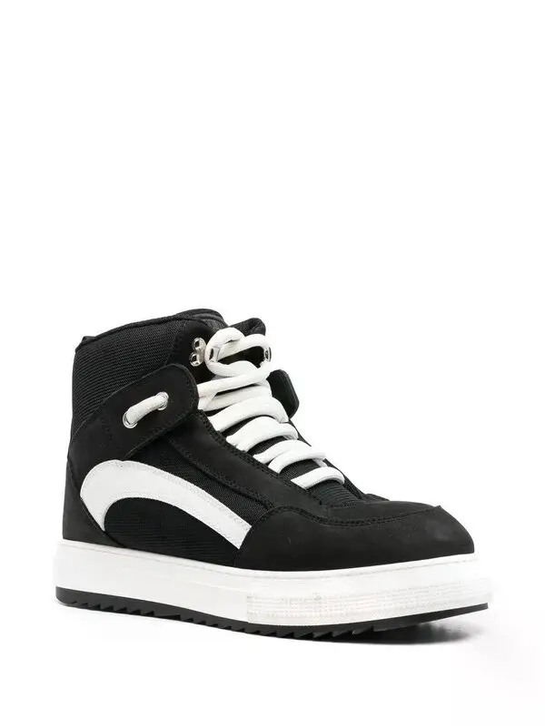 Dsquared2 Two-tone High-top Sneakers