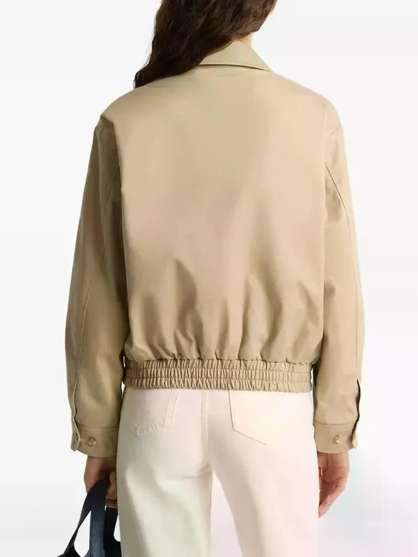 Sporty & Rich H&w Crest Jacket - Neutrals