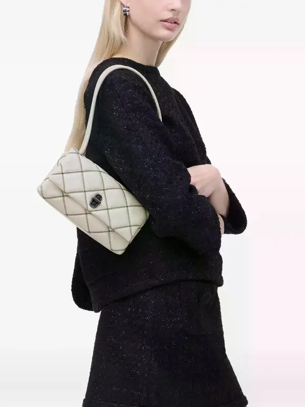 Marc Jacobs Two-tone Quilted Leather Shoulder Bag