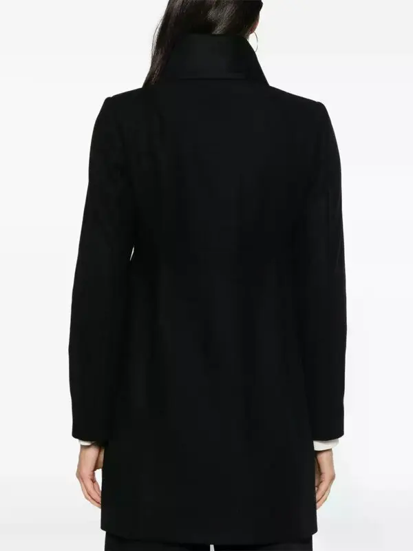 FAY Toggle Fastening Virgin Wool Blend Coat
