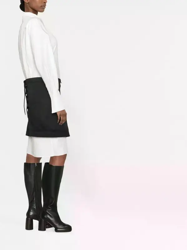 MAISON MARGIELA Cotton Gabardine Bodice Top