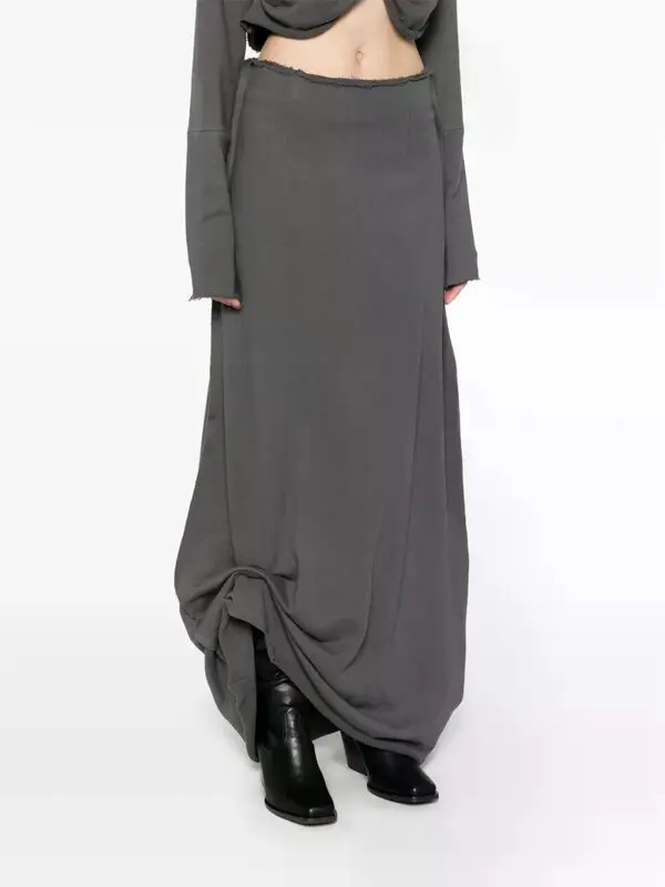 ELENA VELEZ Maxi Skirt - Grey