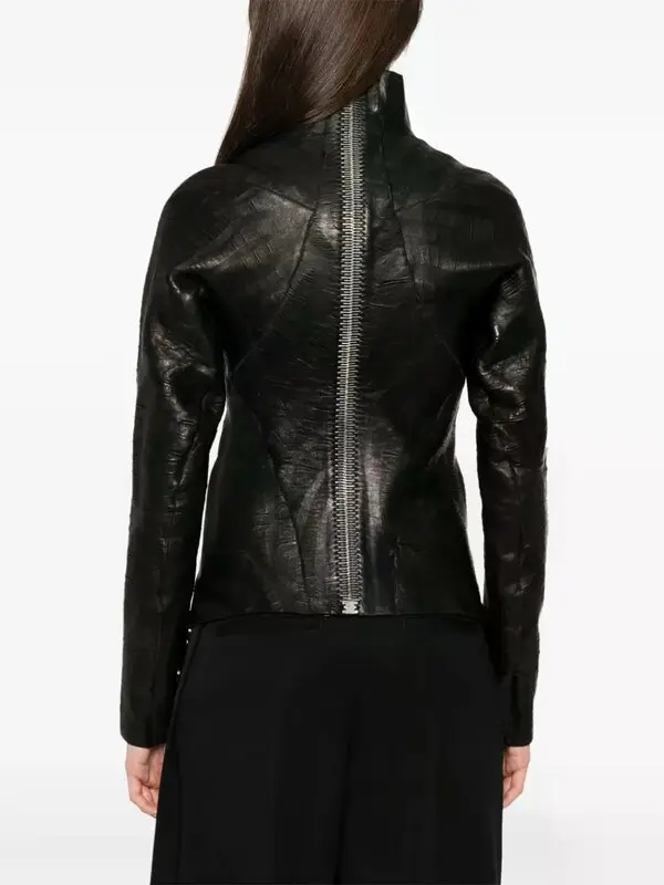 ISAAC SELLAM EXPERIENCE Lambskin Leather Jacket