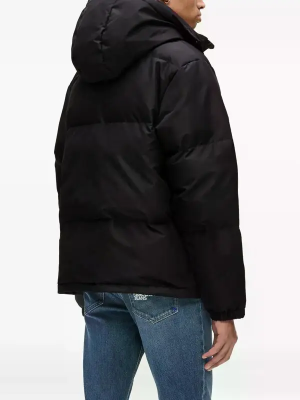 Karl Lagerfeld Padded Hooded Jacket - Black
