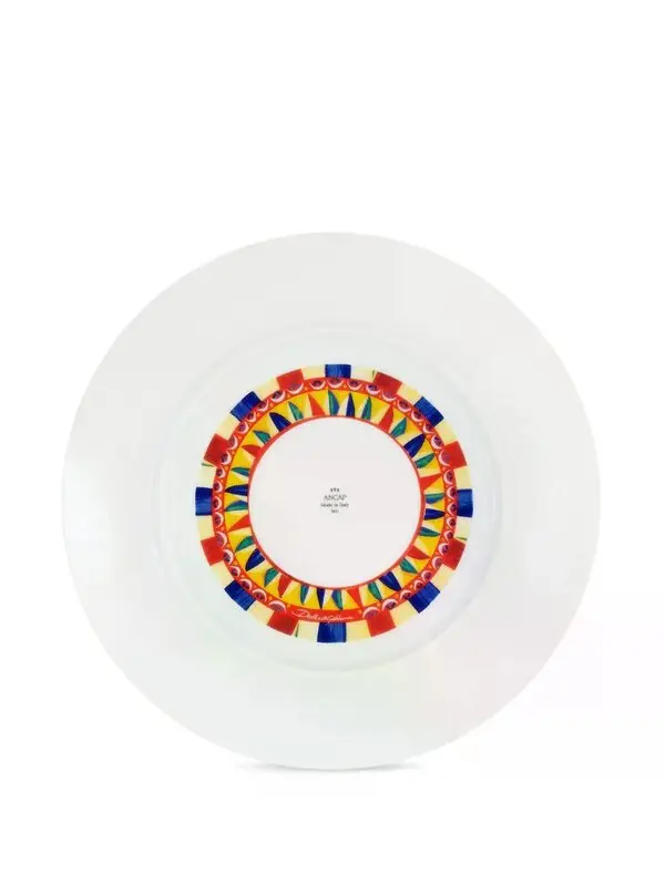 Dolce & Gabbana Set Of Two Dinner Plates