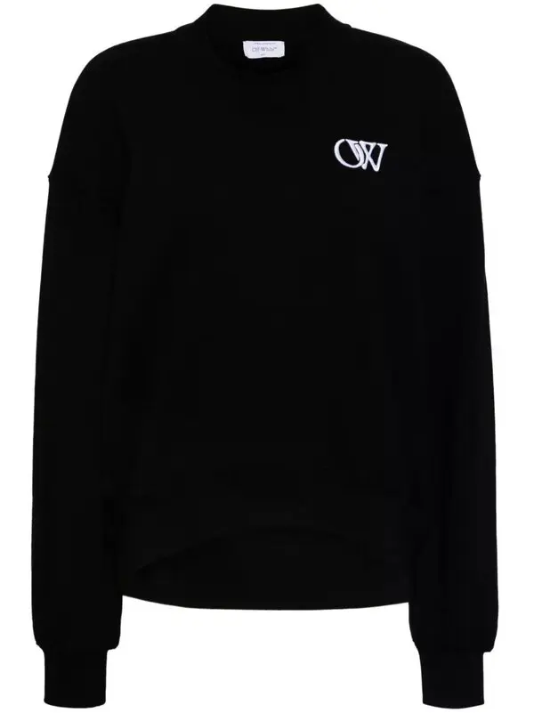 Off-White Initial Appliqué Sweatshirt