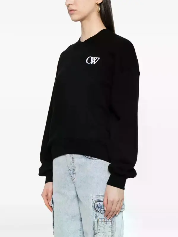 Off-White Initial Appliqué Sweatshirt