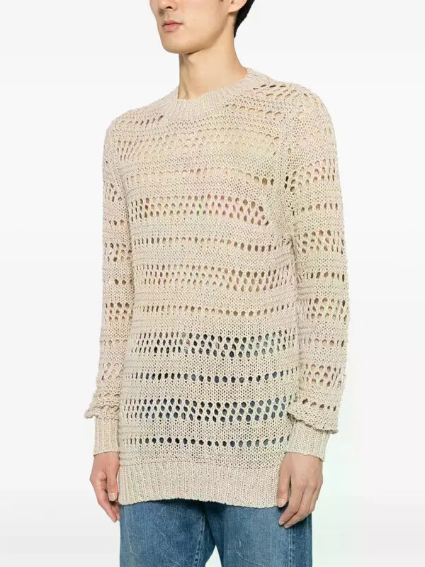PRIVATE STOCK LABS The Horatio Open-knit Jumper