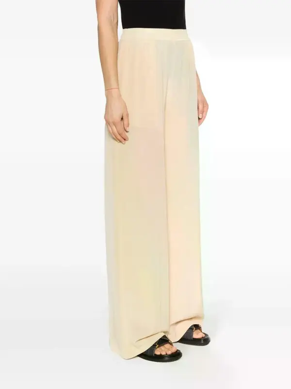 JOSEPH Silk Wide-leg Trousers