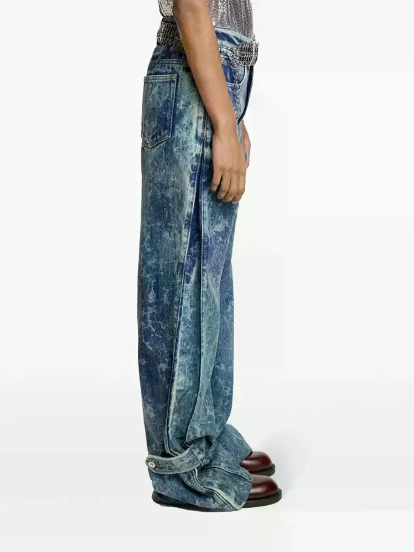 Rabanne Washed Wide-leg Jeans