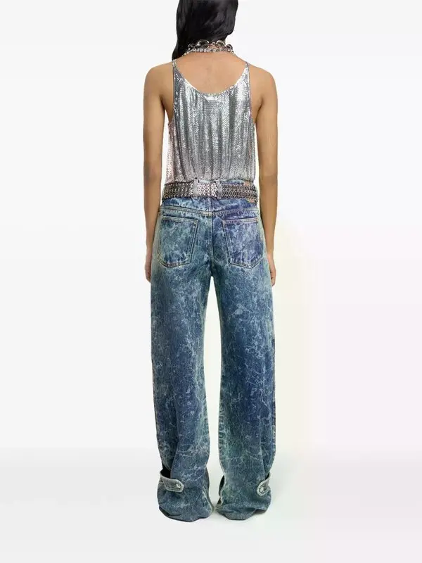 Rabanne Washed Wide-leg Jeans