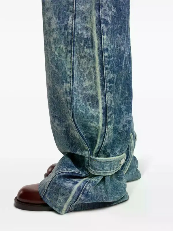 Rabanne Washed Wide-leg Jeans