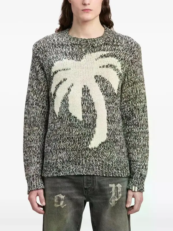 Palm Angels Palm Mélange-effect Jumper