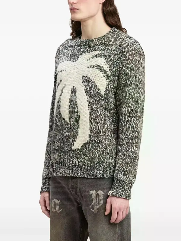 Palm Angels Palm Mélange-effect Jumper