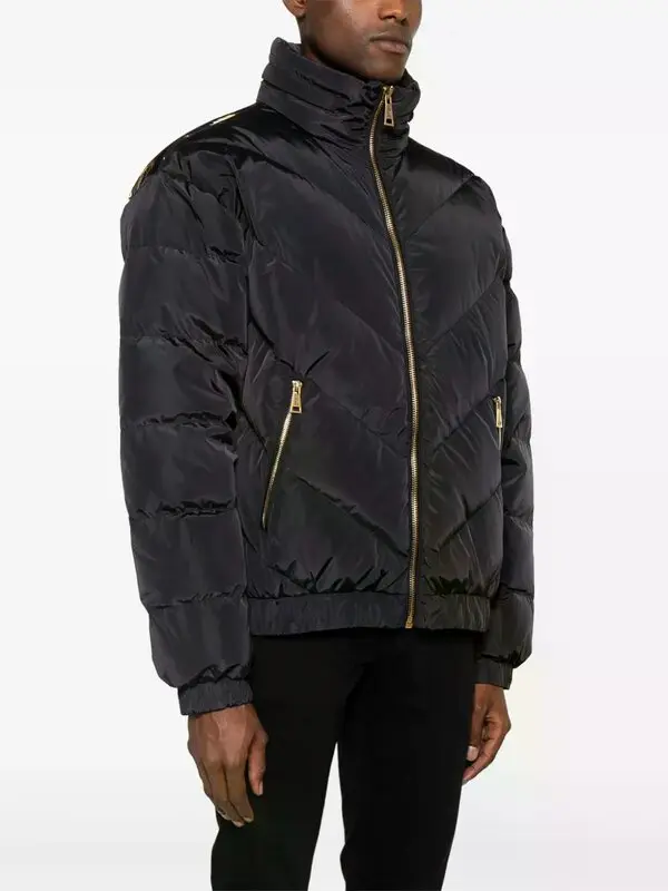 Versace Logo-print Padded Jacket
