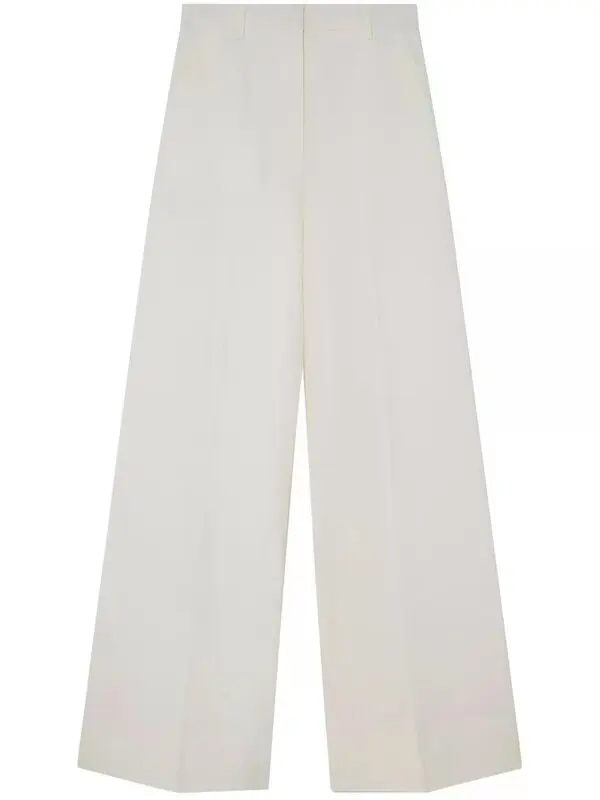 Stella McCartney High-rise Flared Wool Trousers