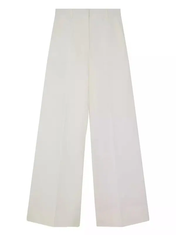 Stella McCartney High-rise Flared Wool Trousers