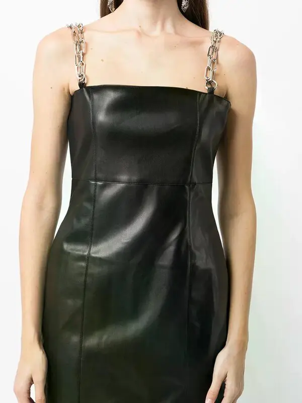 Rokh Chain Strap Mini Dress