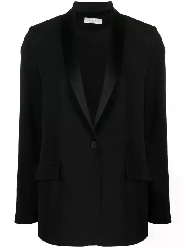 Antonelli Firenze Shawl-lapel Single-breasted Blazer