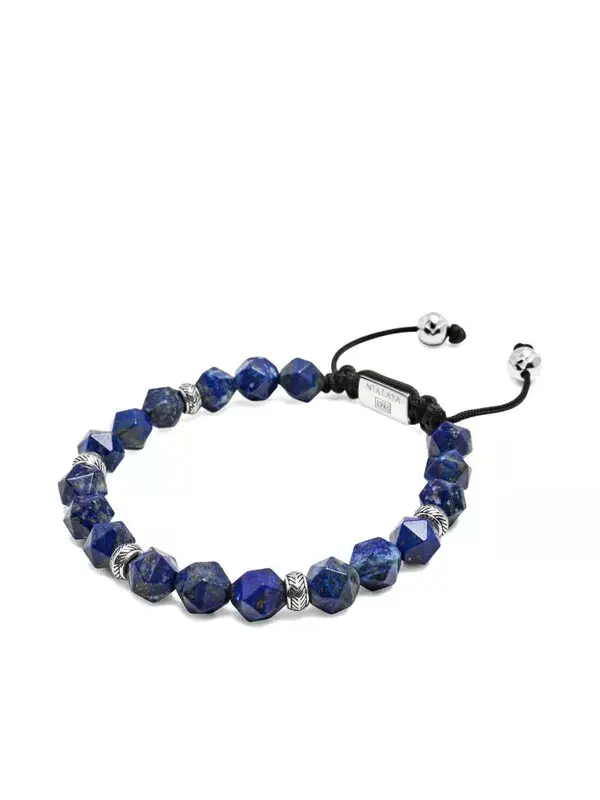 NIALAYA JEWELRY Lapis Lazuli And Sterling Beaded Bracelet
