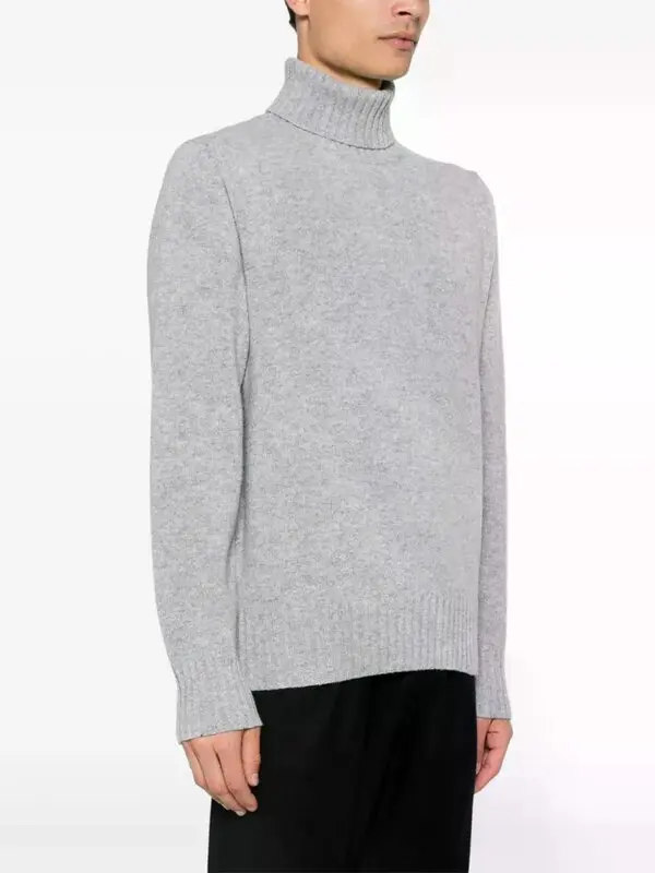 DOPPIAA Fine Knit Roll Neck Sweater