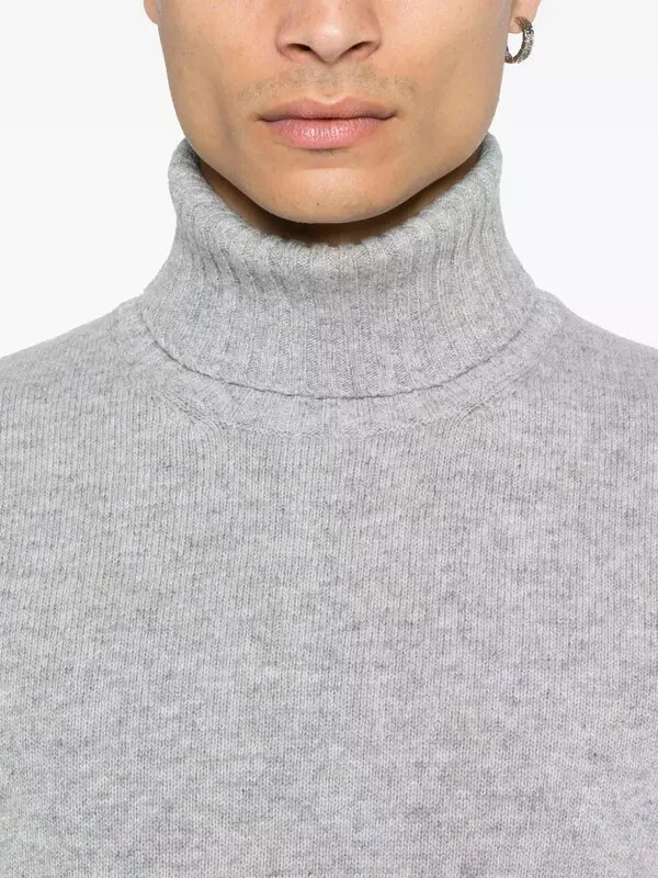 DOPPIAA Fine Knit Roll Neck Sweater