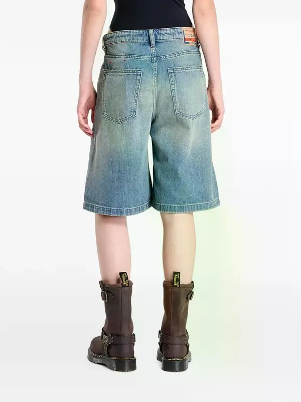 DIESEL® Worn-effect Denim Shorts