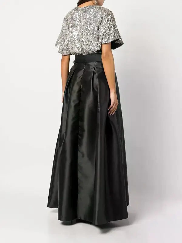 Sachin & Babi Simone Sequin-embellished Gown