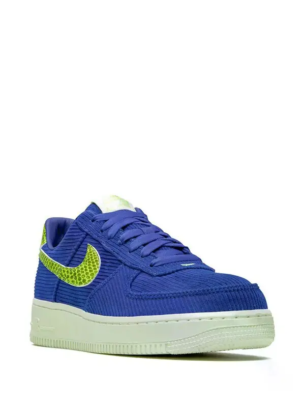 Nike X Olivia Kim Air Force 1 "no Cover" Sneakers - Blue