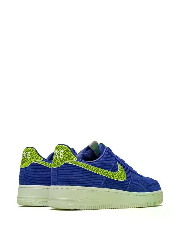 Nike X Olivia Kim Air Force 1 "no Cover" Sneakers - Blue