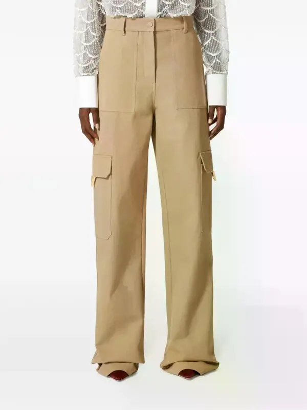 Valentino Garavani Canvas Cargo Trousers